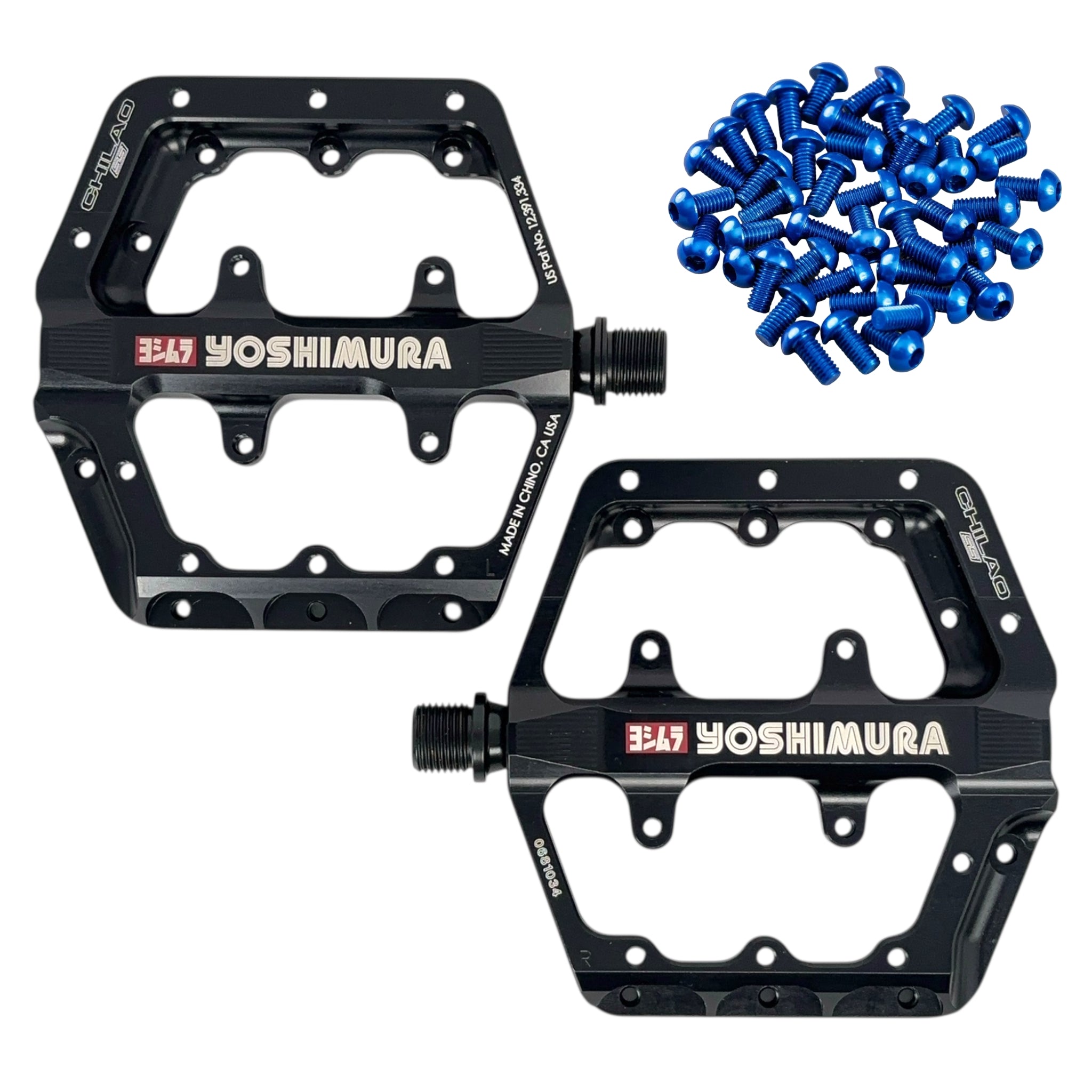 Yoshimura Chilao SS Flat Pedals – Thunder Mountain Bikes